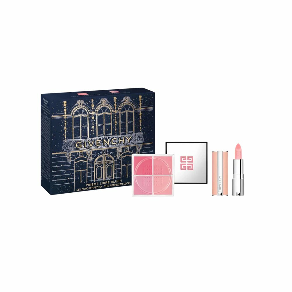 Набор для макияжа Givenchy Prisme Libre Mini Blush & Lip Balm Set