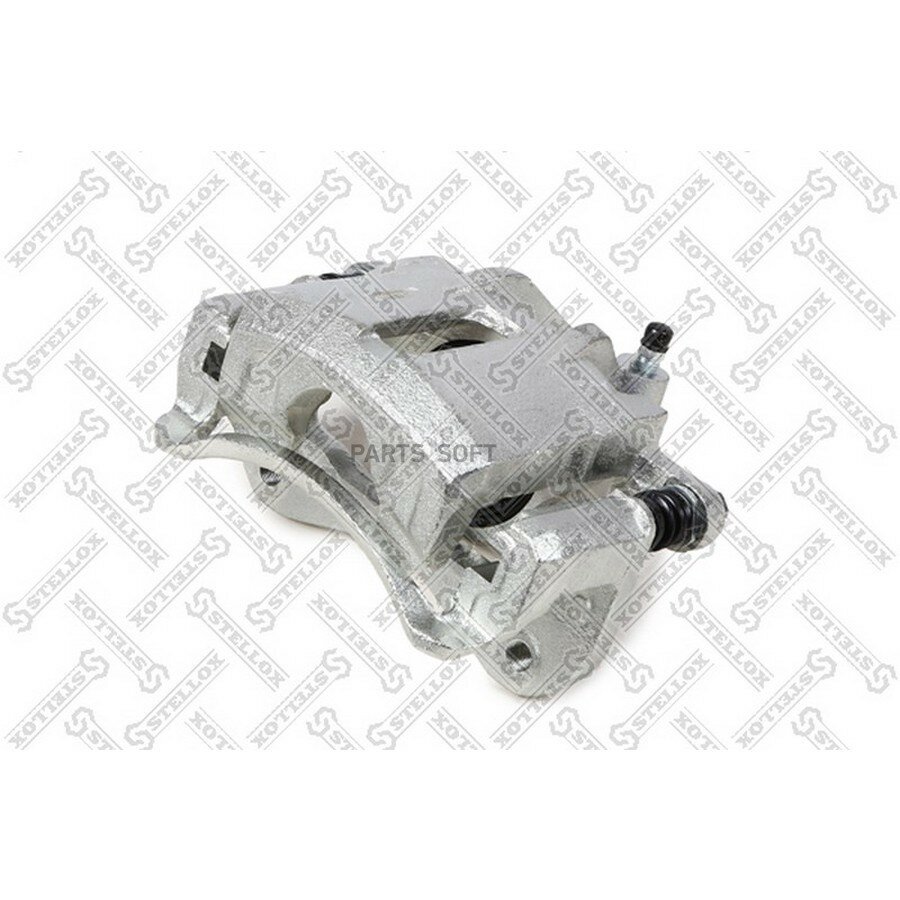 Суппорт тормозной BHZ706E, передний левый Hyundai Elantra/Matrix 1.6/1.05CRDi 01-08 от официального дистрибьютора, STELLOX, артикул 0590630SX