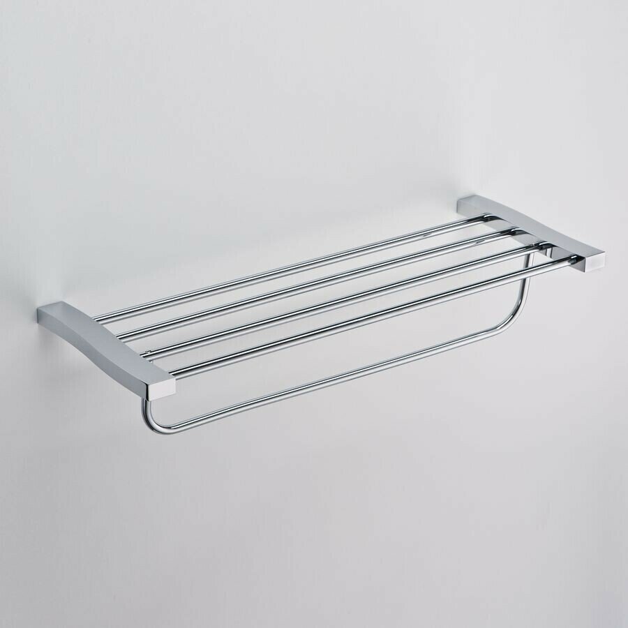 Полка тройная для полотенец SCHEIN 3210B хром