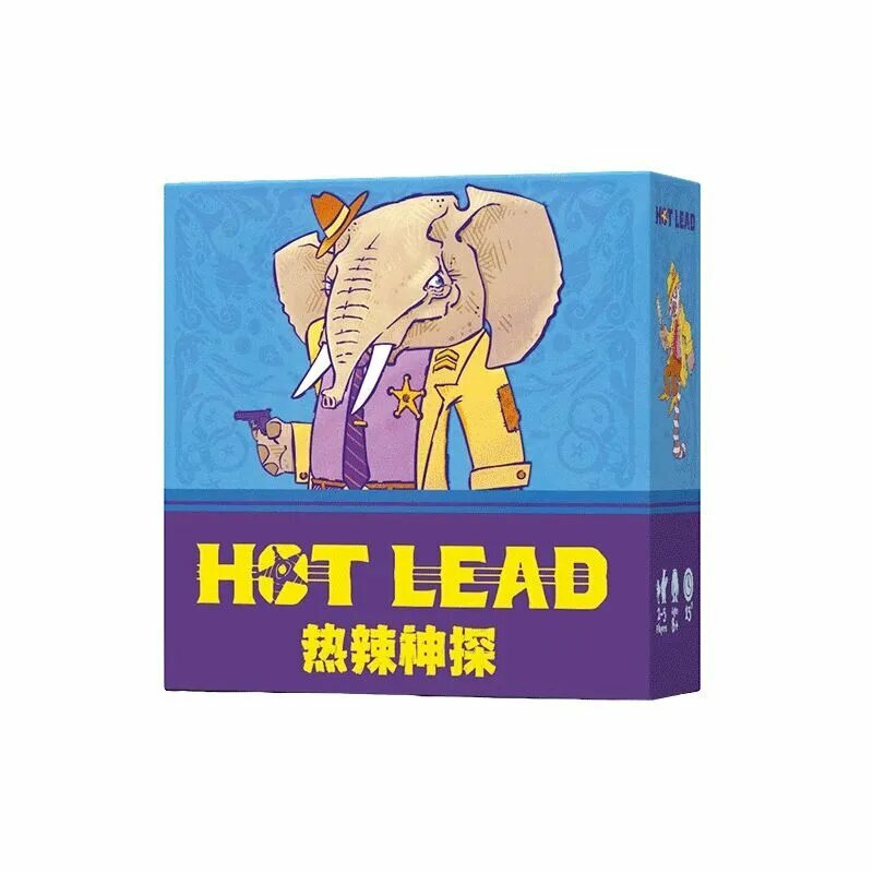 Настольная игра HOT LEAD: Стратегическая, дедуктивная для веселой компании на 2-5 человек