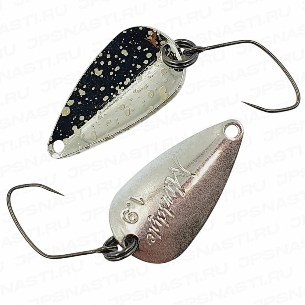 Колеблющаяся блесна для ловли форели Ivyline Muddyle, 1.9 гр, M07 / Форелевые приманки для рыбалки