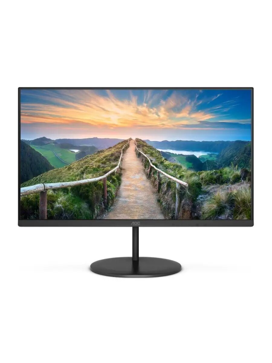 23.8" Монитор Q24V4EA Black, IPS, 2560x1440, HDMI+DP