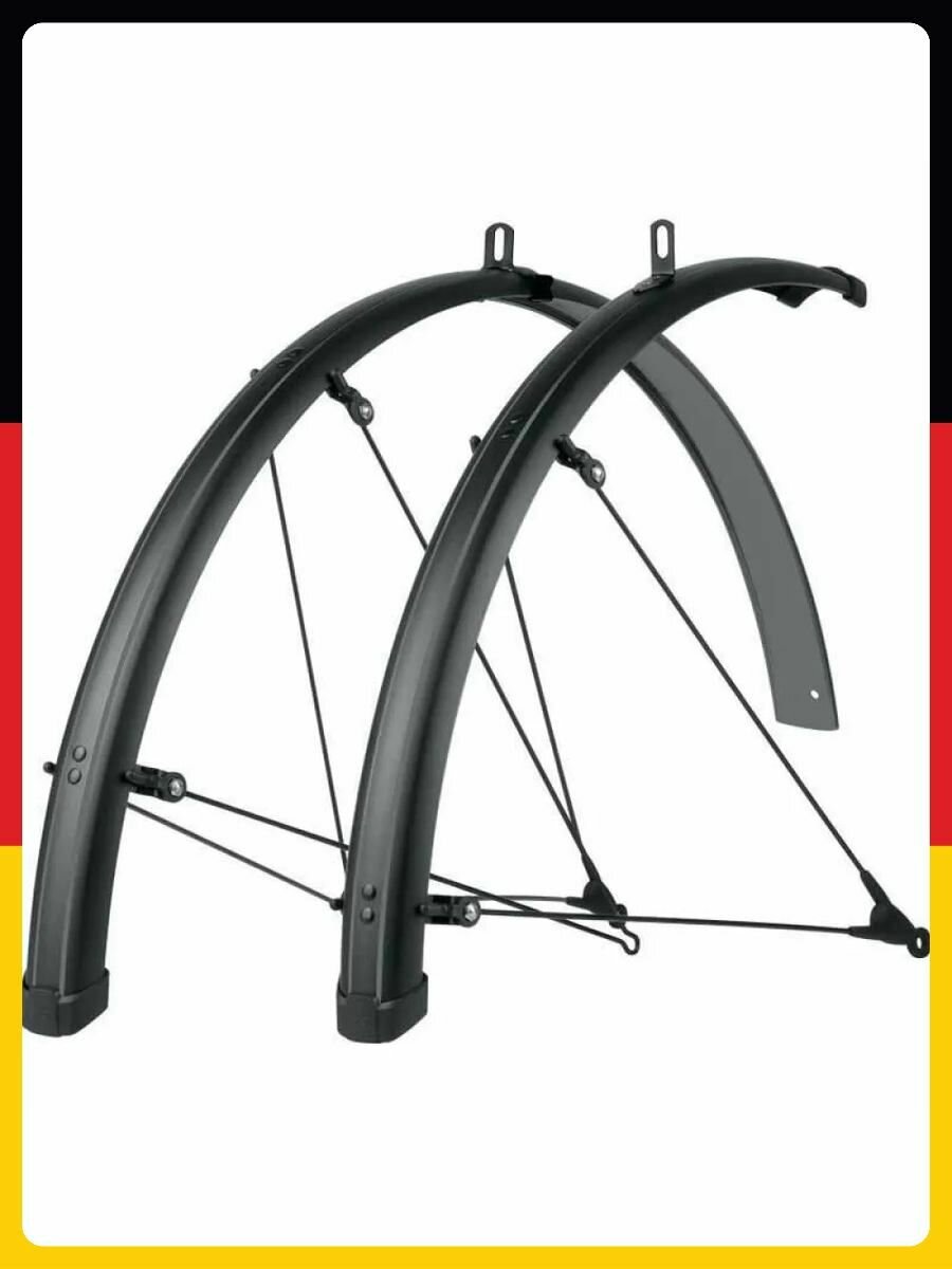 Комплект крыльев для велосипеда SKS Bluemels Stripes 28