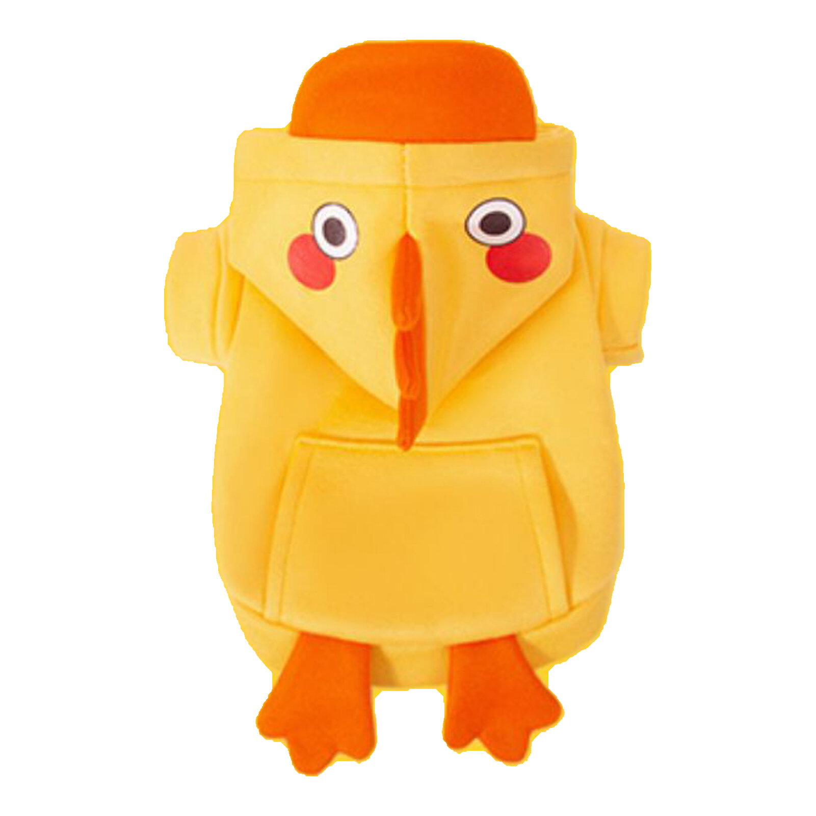 Толстовки с кошками. Стильный милый животный осенне-зимний теплый костюм кота. Очаровательный костюм для кошек, котят, щенков. Милый костюм цыпленка (можно сочетать с тяговой веревкой). L (рекомендуемый вес: 4‑5,5 кг/8,8‑12,1 фунта).