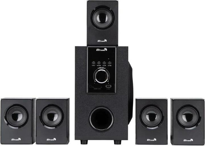 Колонки Eltronic 30-46 (5x10W +Subwoofer 30W, Bluetooth, USB, SD, FM, ПДУ)