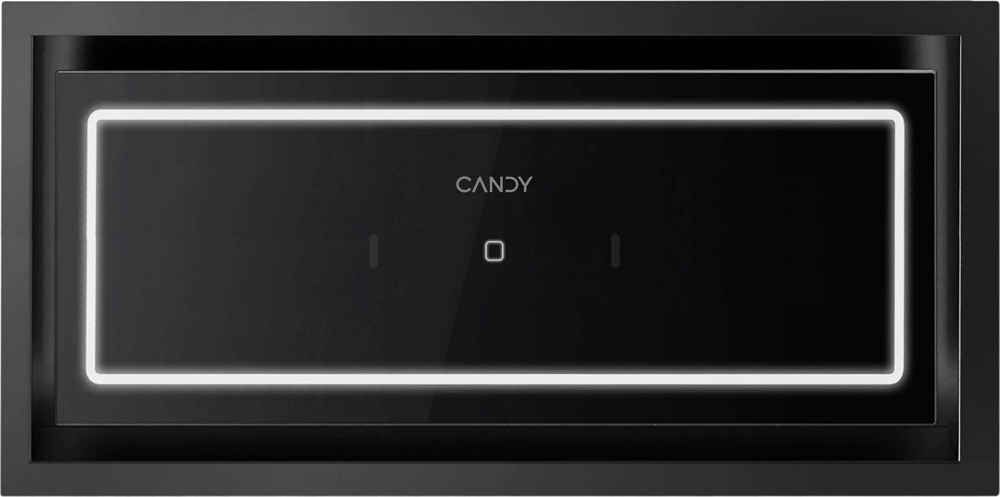 Полновстраиваемая вытяжка Candy CVXBI662GB, черный, 610 м3/ч, управление жестами