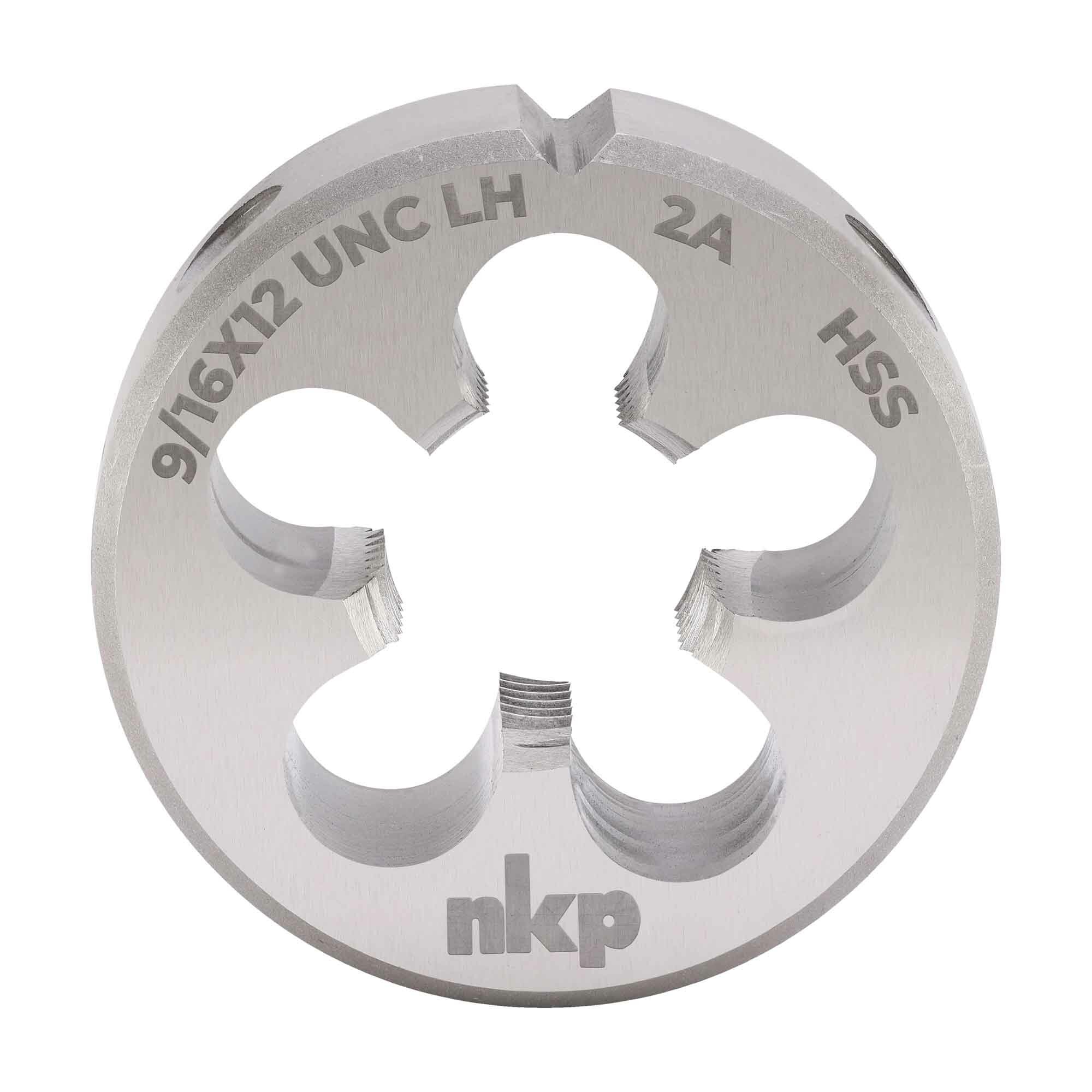 Плашка 9/16" -12-UNC DINEN22568 (LH-Левая) HSS 2A 60° 38x14мм NKP 323224N