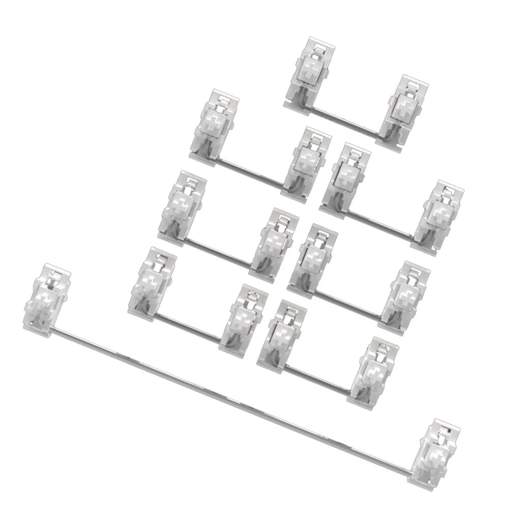 8ШТ Точных Стабилизаторов с Креплением POM 6.25U 2U Для Улучшения набора текста в играх