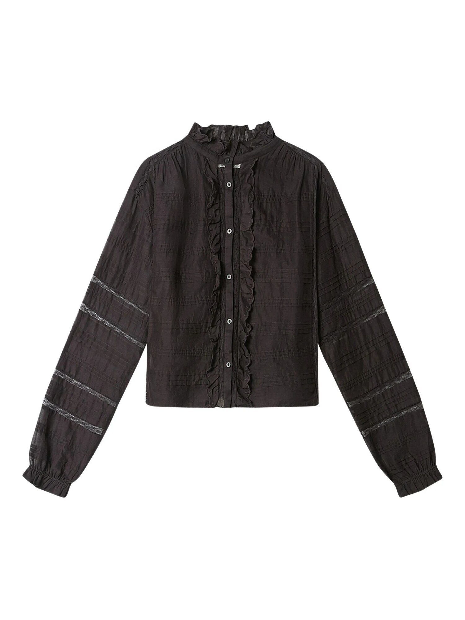Рубашка Isabel Marant Peline, размер 36, черный