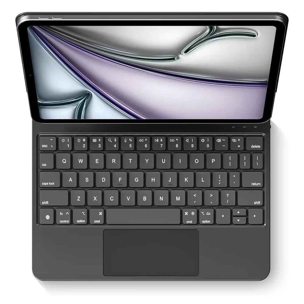 YYEAH Magic Keyboard с чехлом для iPad Air 13 2024 M2 / iPad Pro 12.9 2025 M3