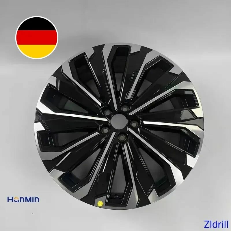 Zldrill Подходит для оригинальных 20-дюймовых алюминиевых легкосплавных дисков Chery Tiggo 9. Колесный диск 20x7.5" PCD5х108 ET41 D60.1