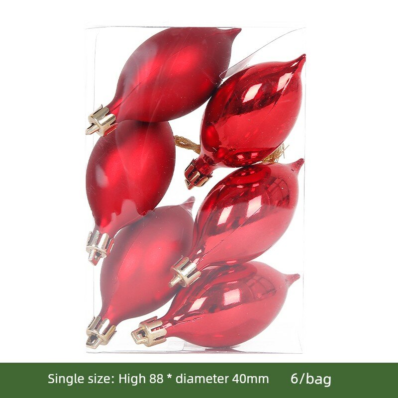 Искусственный цветок «Капля» от Jinghua, рождественский шар, подвеска необычной формы, украшение для елки, декор для