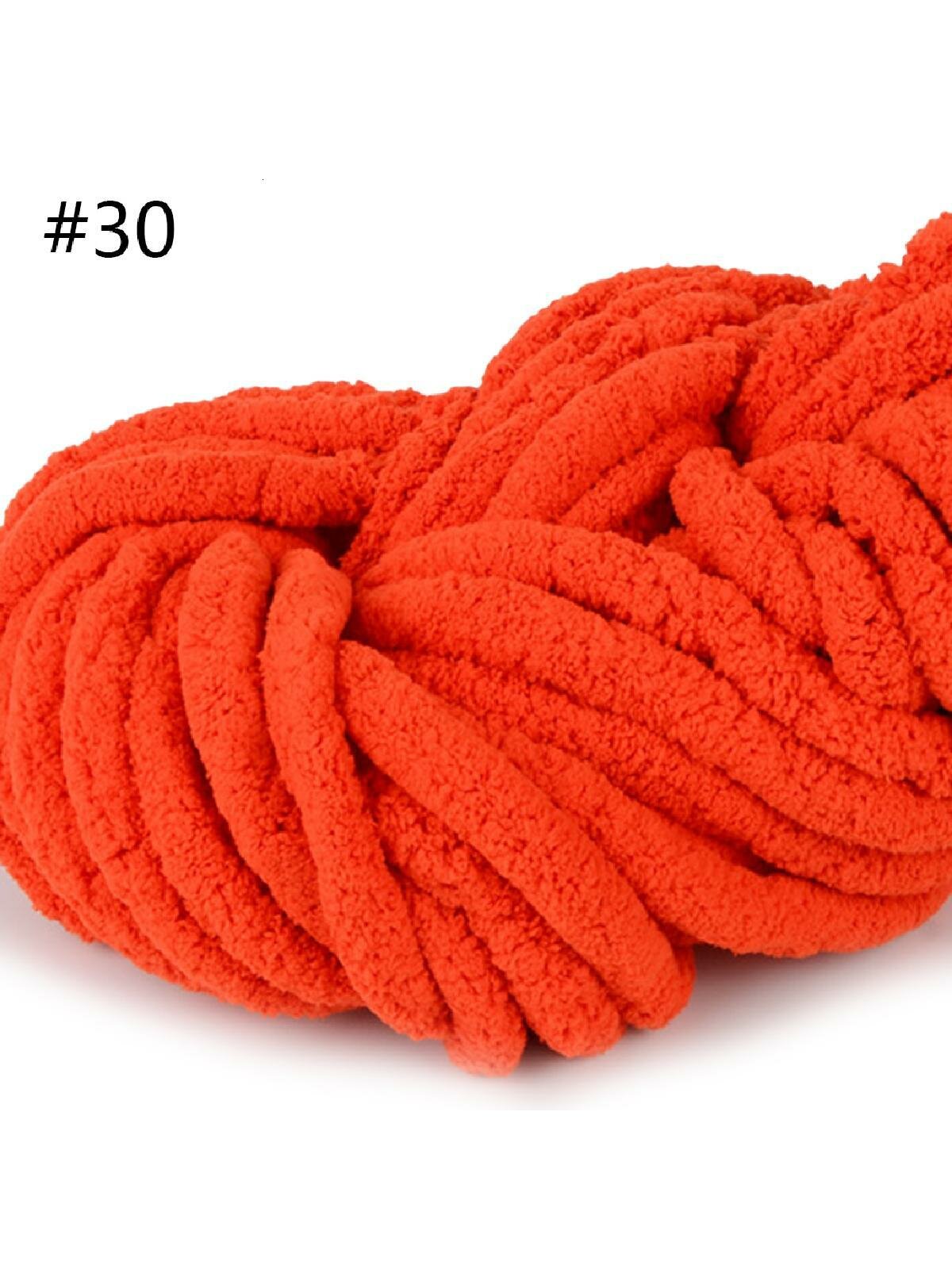 Пряжа шенилл для пледа 250 г, 30