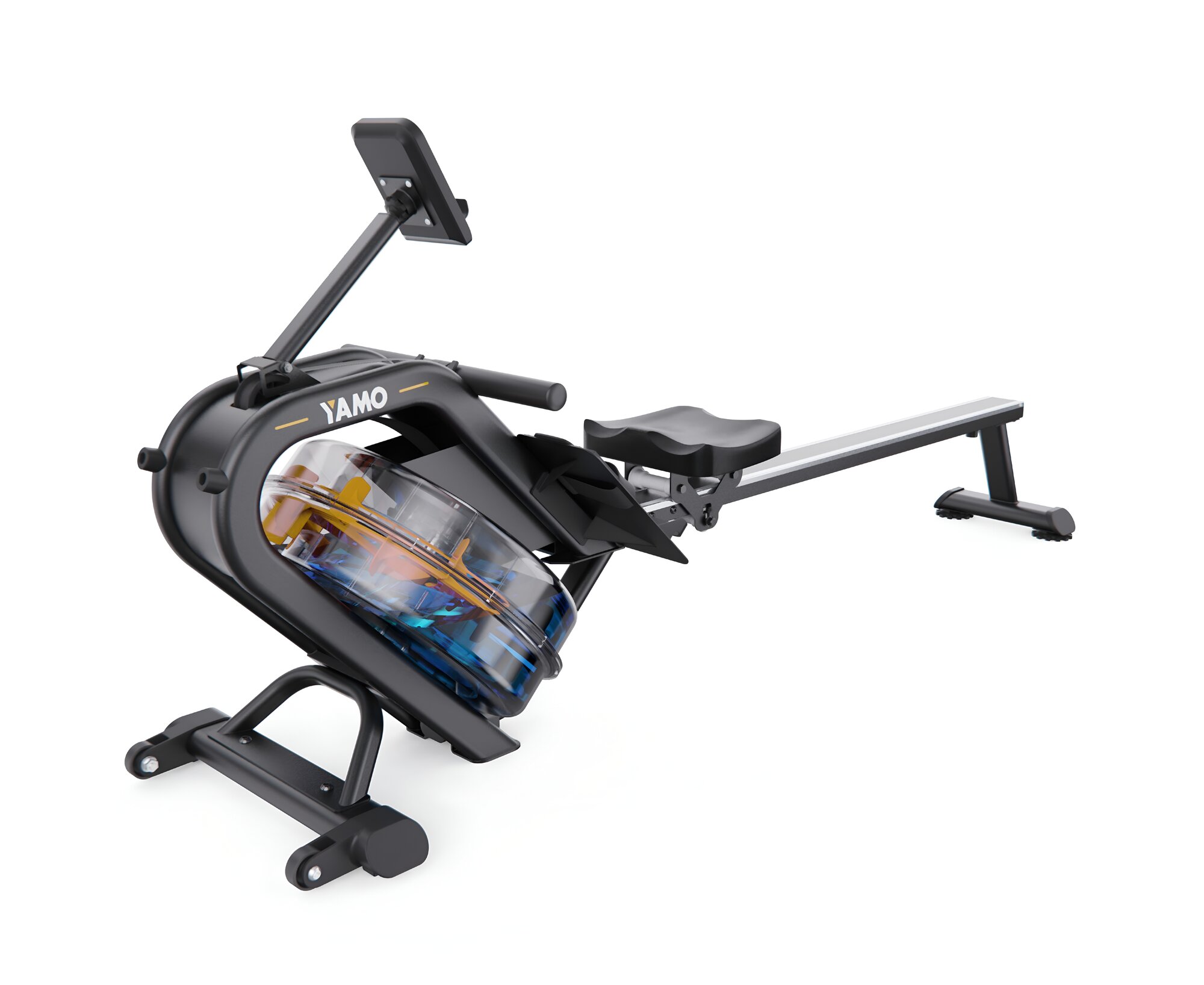 DFC Водный гребной тренажер DFC YAMO до 136 кг, с наклонным баком