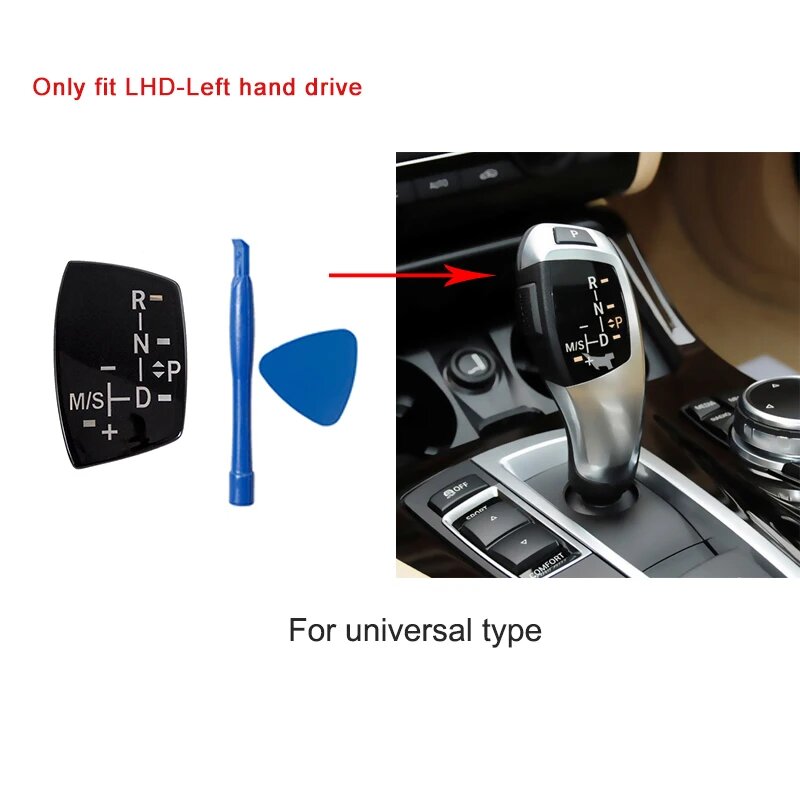 Накладка на рычаг переключения передач для BMW F30 F31 F32 F33 F34 F36 F07 F10 F11 F12 Sticker For B