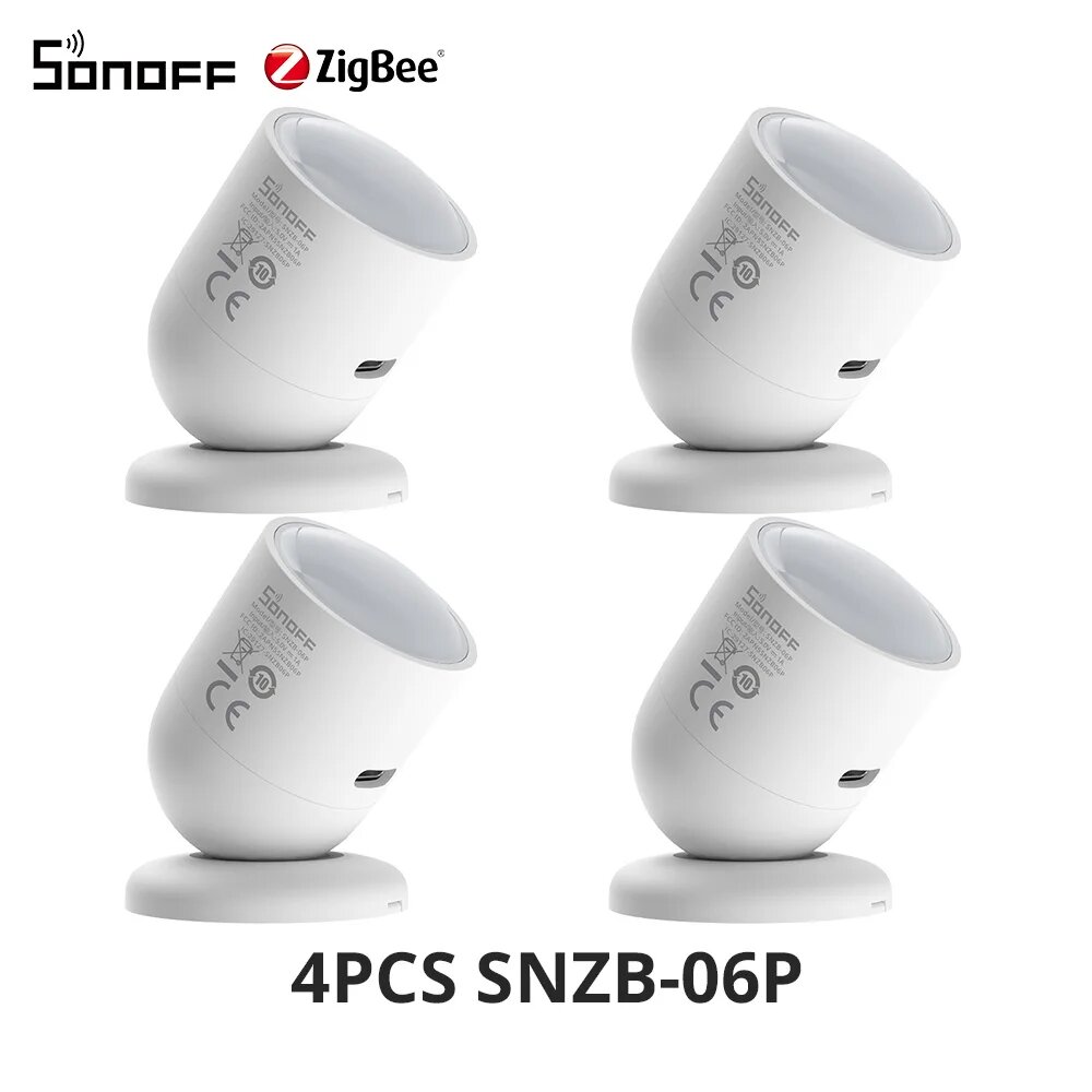 SONOFF SNZB-06P датчик присутствия 4PCS SNZB-06P