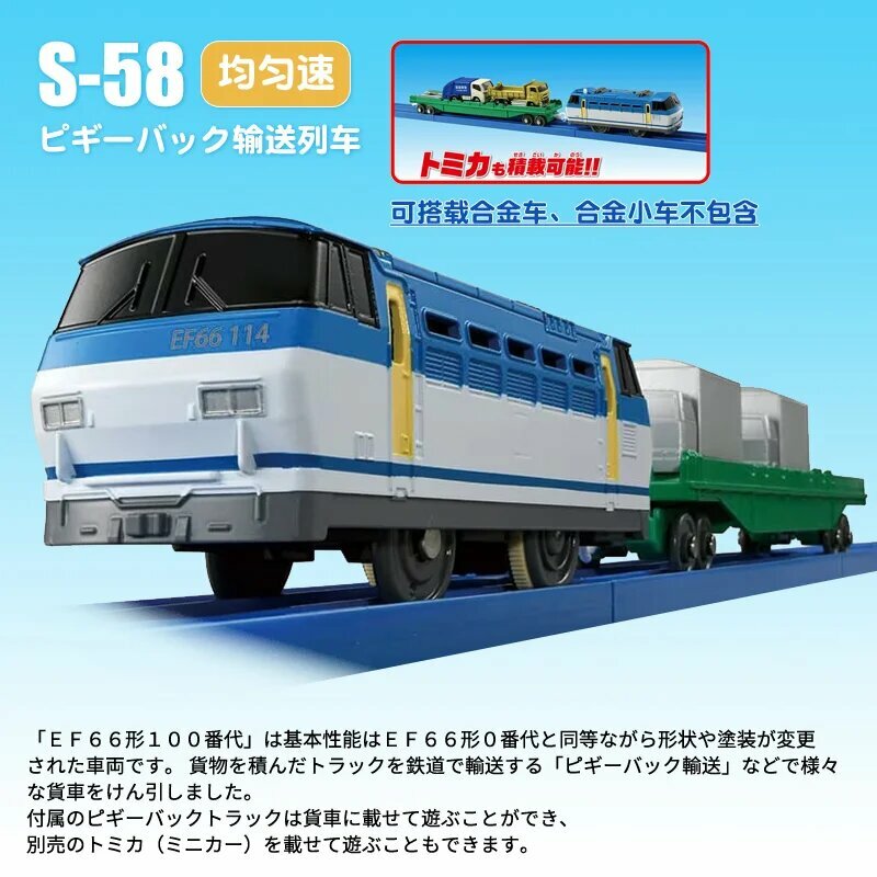 Поезд Takara Tomy Tomica Plarail S-58 Пики-бакку