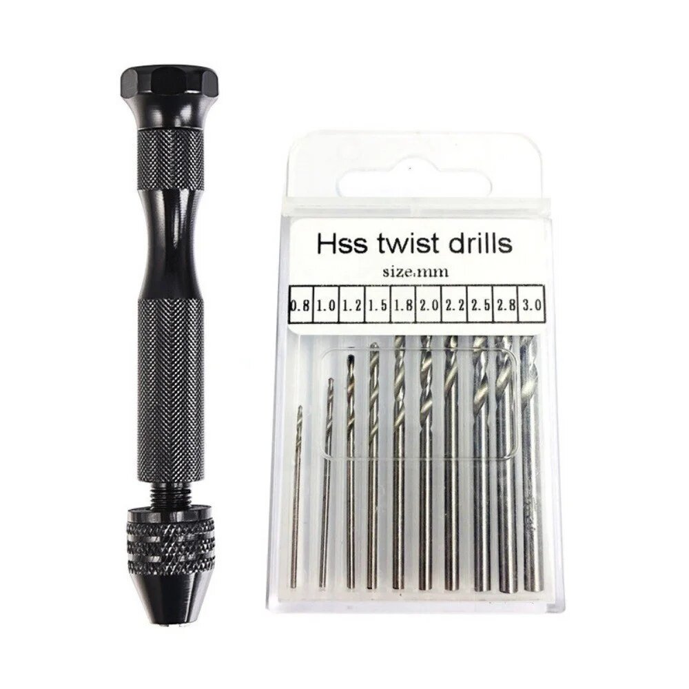 Мини-дрель для моделирования Black Set 1