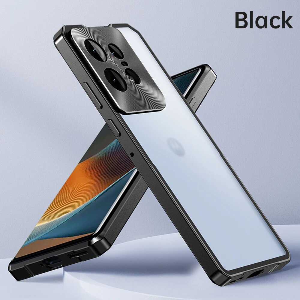 Черный чехол для Motorola Edge 50 Pro