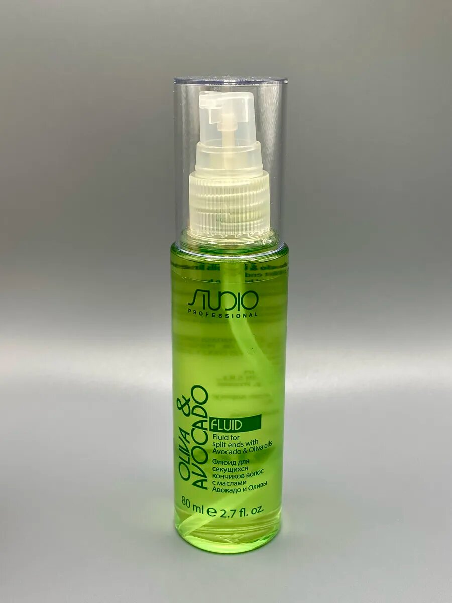Kapous Флюид для секущихся кончиков волос с маслами Авокадо и Оливы Studio 80 мл