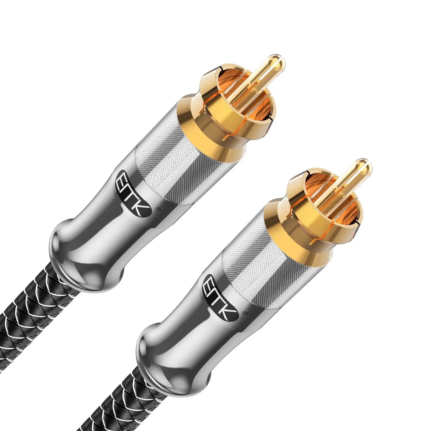 EMK сабвуфер кабель цифровой коаксиальный аудио кабель RCA кабель Rca к Rca папа к мужчине коаксиальный кабель для динамика Саундбар ТВ DVD