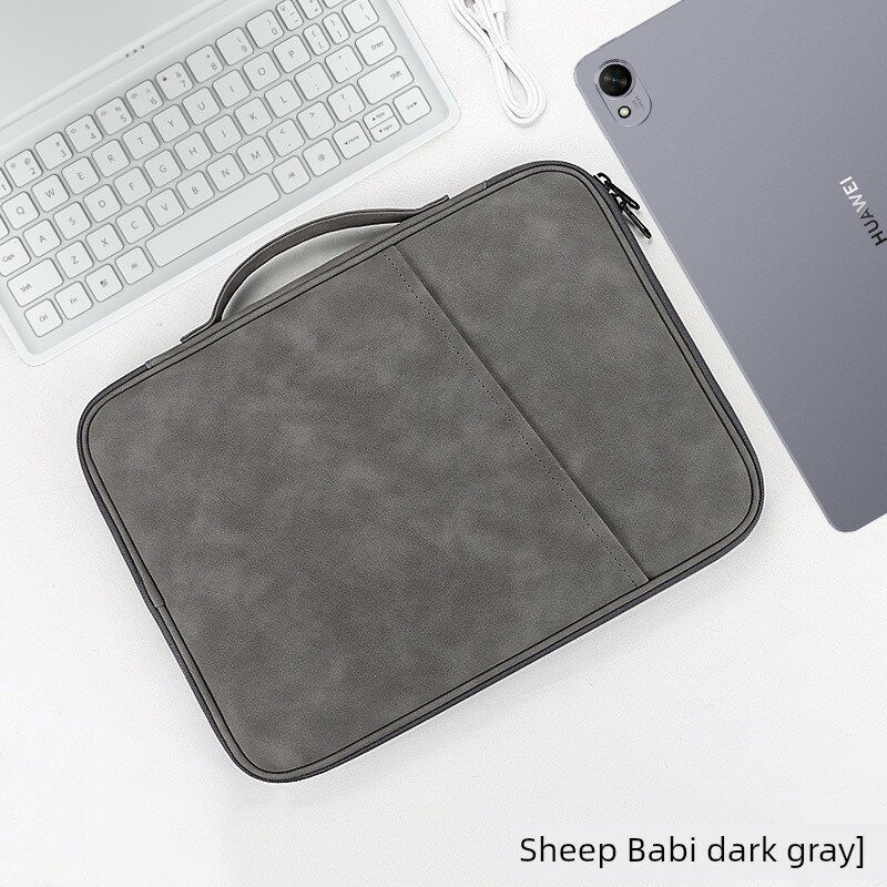 Кожаный чехол для планшета Xiaomi Pad 8,8 дюйма, темно-серый, подходит для клавиатуры, мыши, зарядного устройства