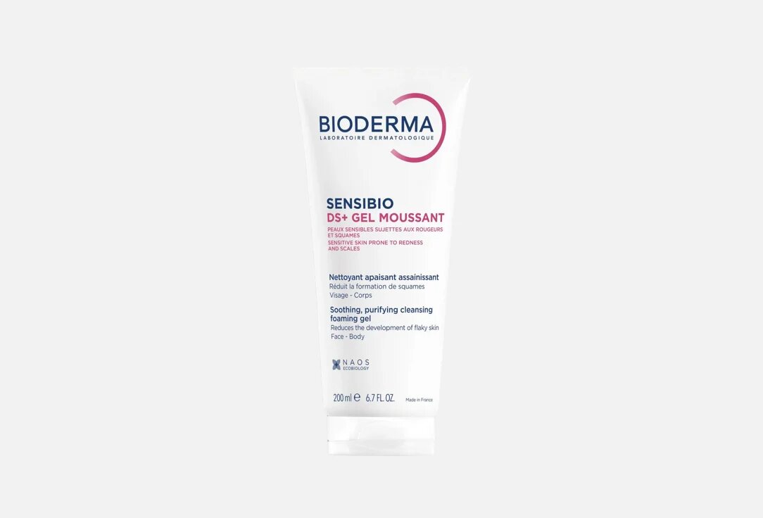 Bioderma Sensibio DS Очищающий гель 200мл