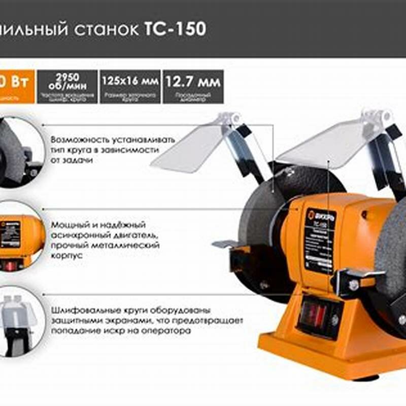 Точильный станок ТС-150, Вихрь, 72/7/1