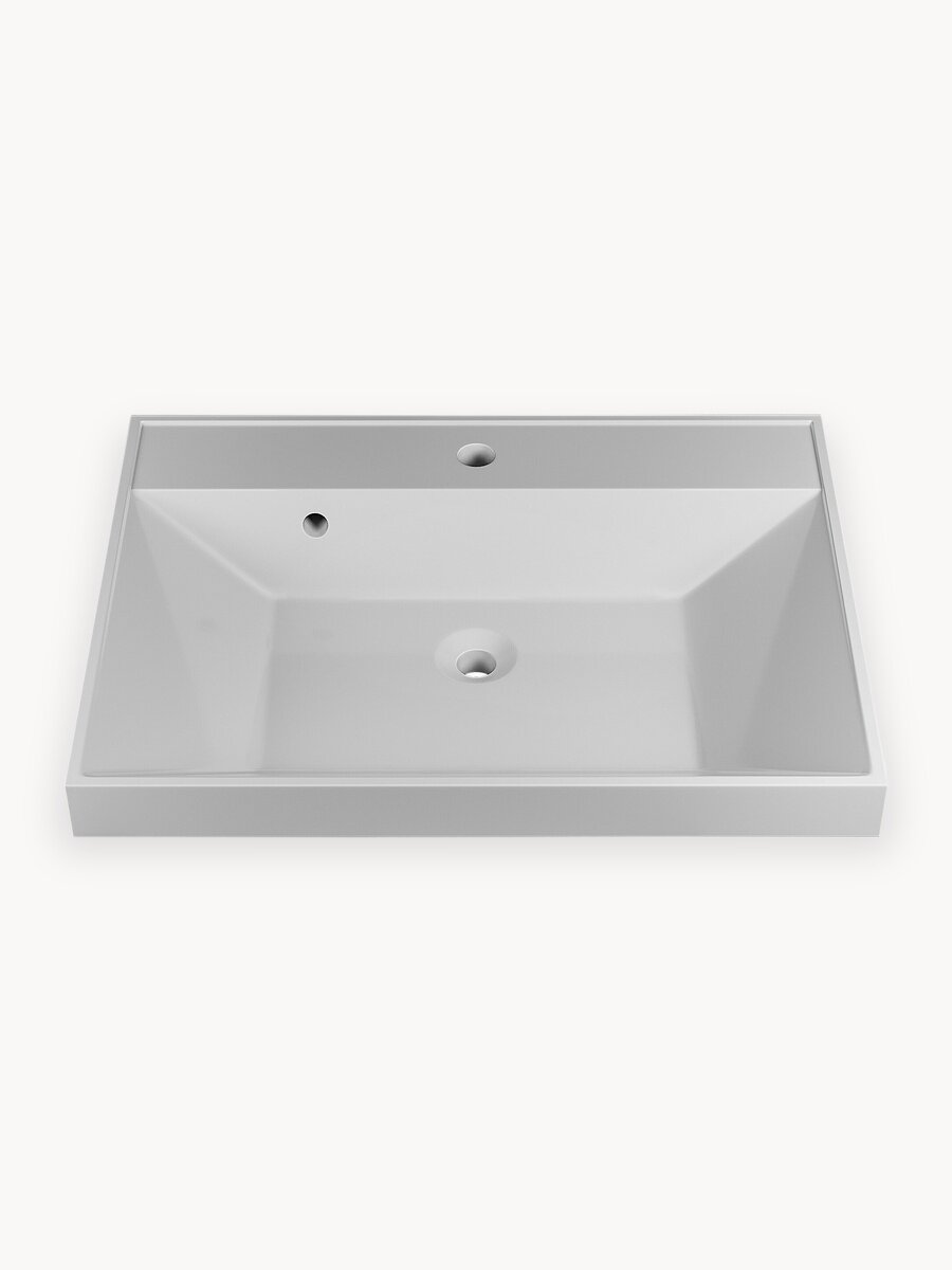 Раковина Uperwood Classic 60 см, прямоугольная