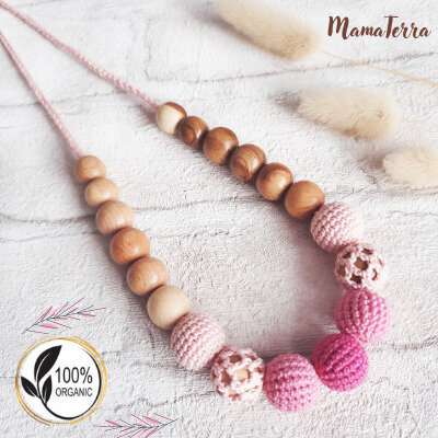 Слингобусы можжевеловые, прорезыватель, грызунок, развивающая игрушка для малыша.