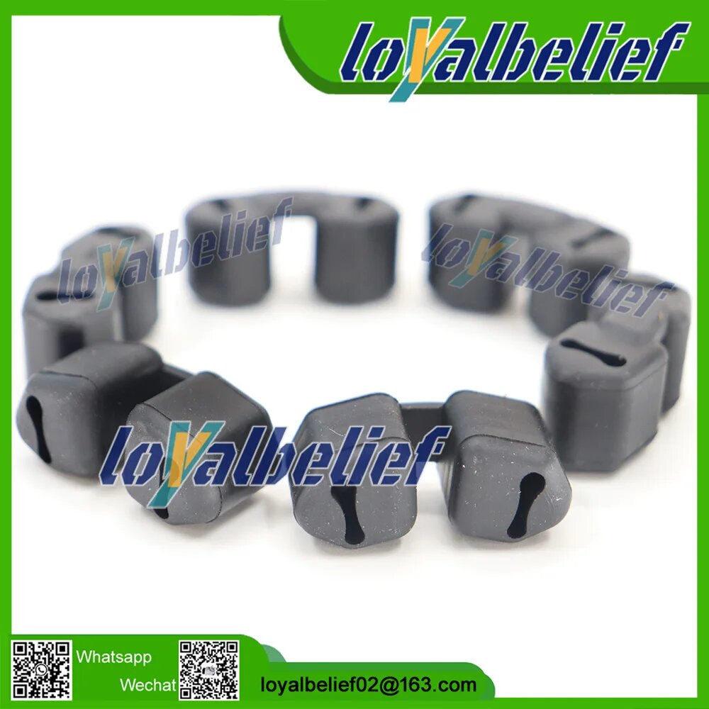 Автомобильная пластина для демпфера компрессора кондиционера для Audi A2 VW Golf, Lupo Jetta Bora Polo Skoda Fabia PRAKTIK Seat CORDOBA FABIA 6PCS RUBBER