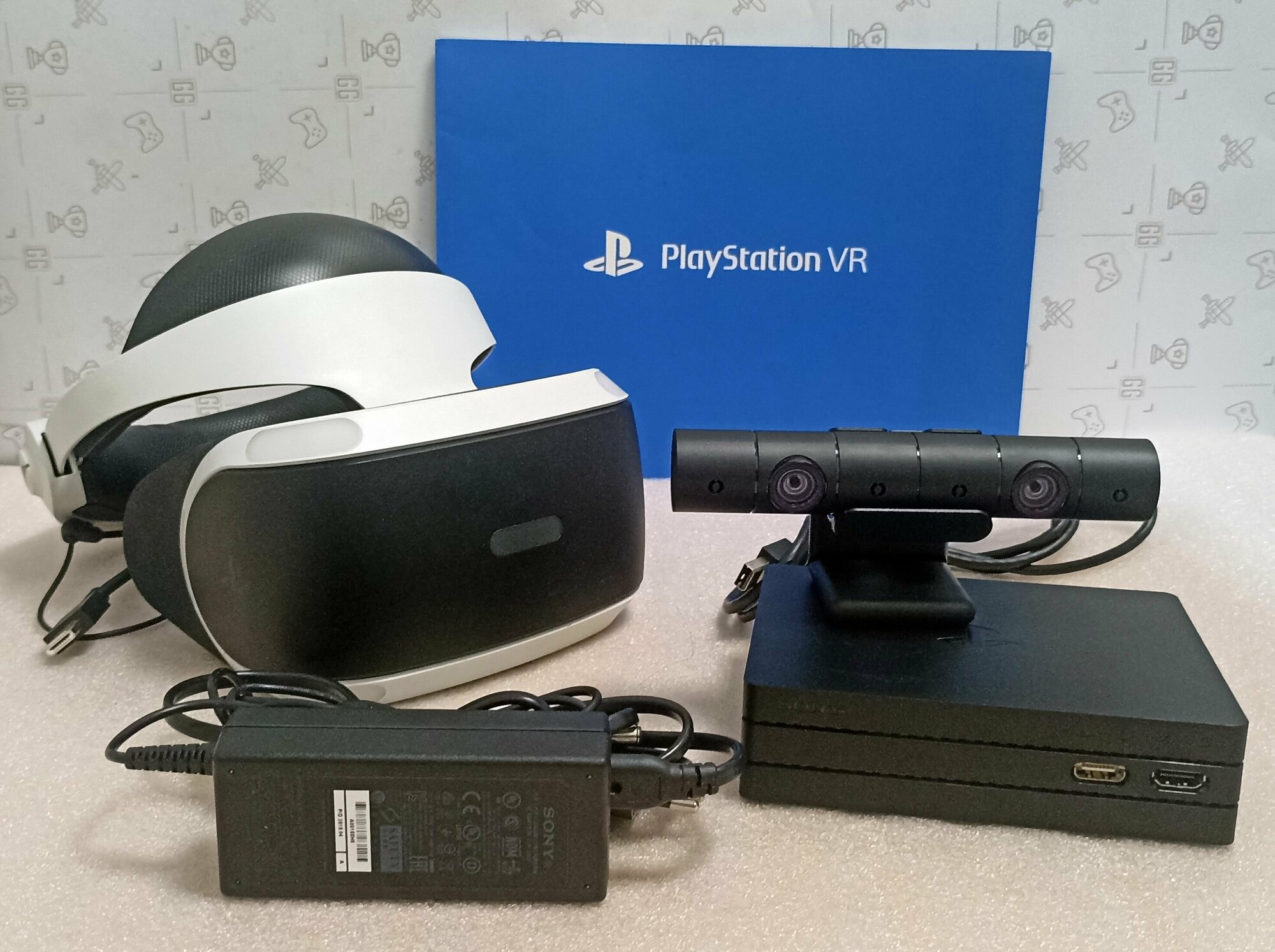 Шлем виртуальной реальности Sony PlayStation VR (CUH-ZVR2) + PlayStation Camera В Коробке