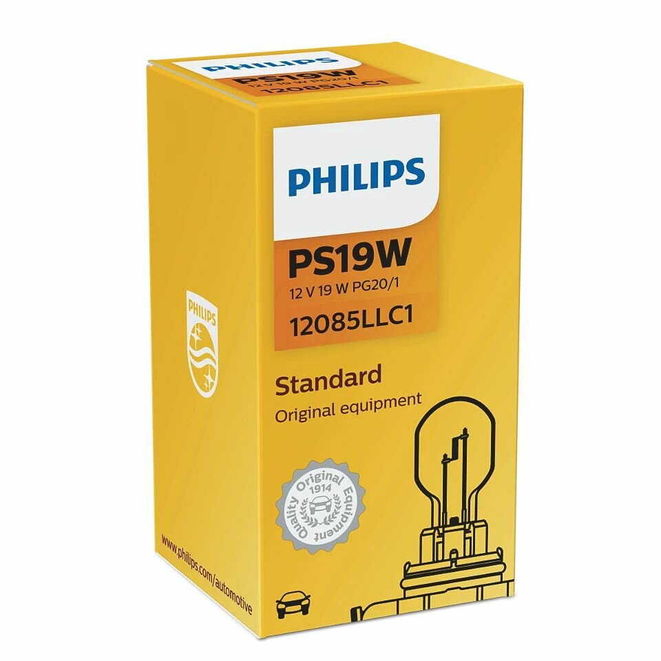 Лампа PS19W 12V- 19W (PG20/1) LongLife EcoVision - 12085LLC1