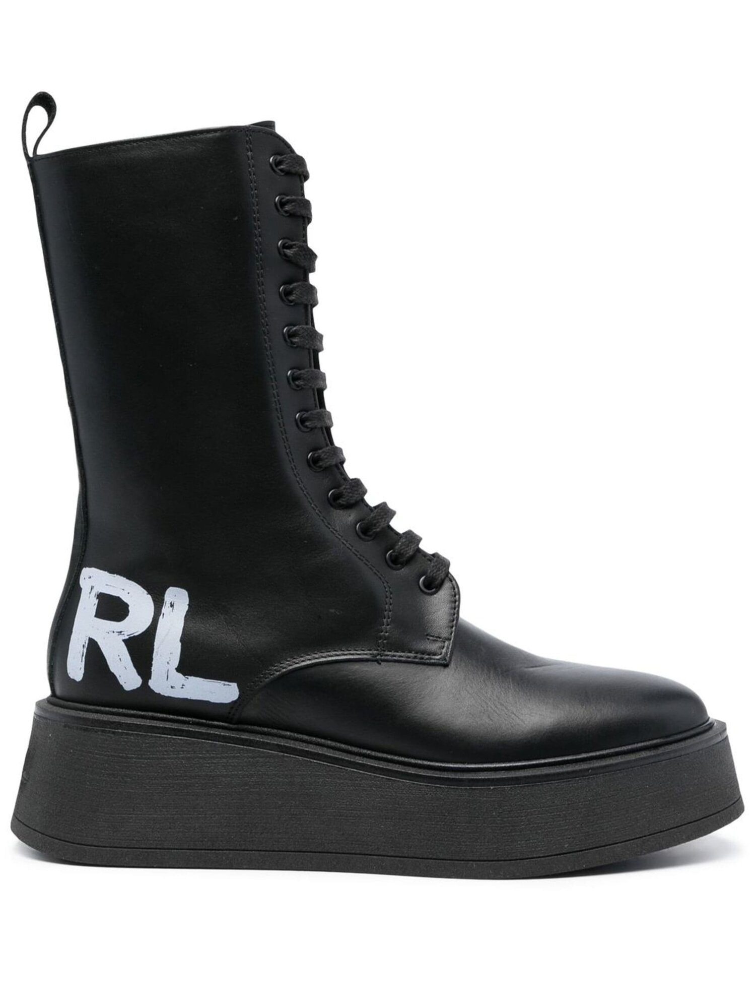 Ботинки Logo-print combat boots