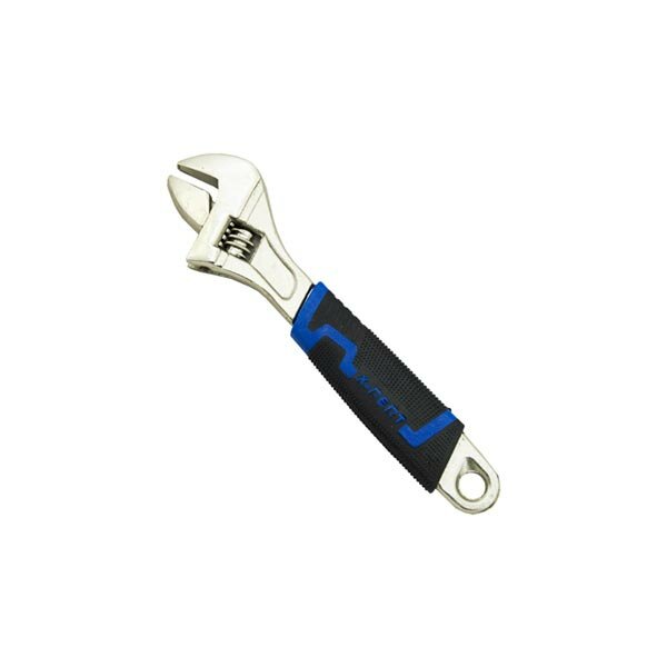 Разводной ключ Adjustable Wrench, 200мм, резиновая ручка, сталь