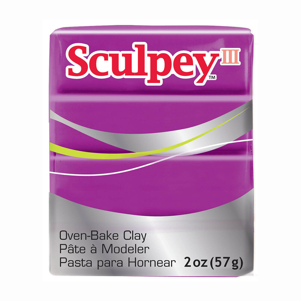 Полимерная глина "Sculpey" III S302 57 г 515 фиолетовый
