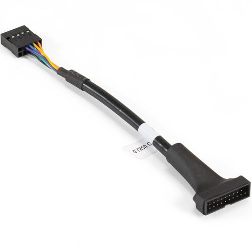 Адаптер USB2.0 на USB3.0 ExeGate EX-CC-U3U2 переходник вывод 9-19 контактов с материнской платы - 15 см