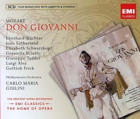 Компакт-Диски, EMI CLASSICS, CARLO MARIA GIULINI - DON GIOVANNI (4CD)