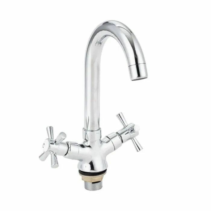 Смеситель для кухни с высоким поворотным изливом V-2503 Хром
