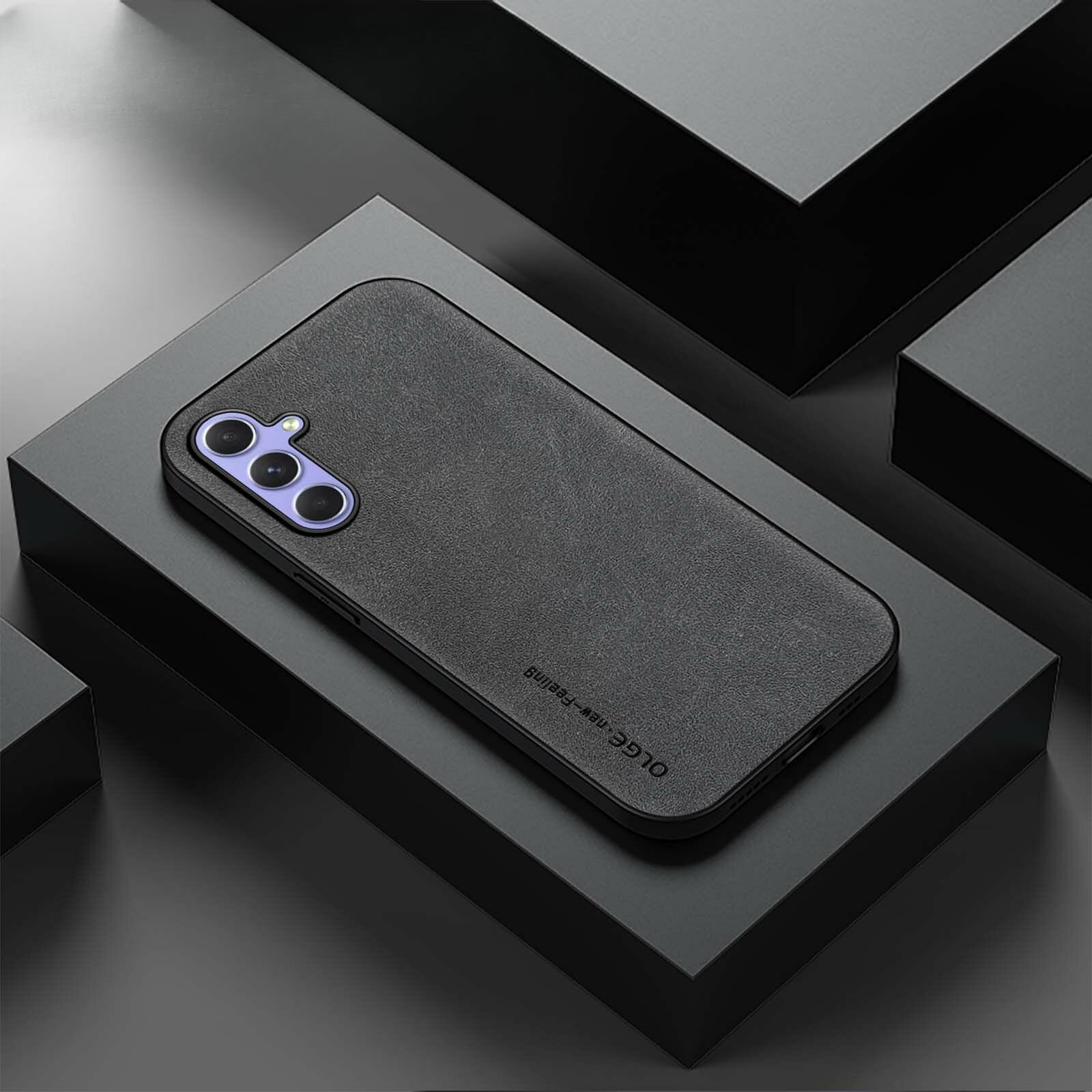 Роскошный кожаный чехол для смартфона Samsung Galaxy A54 5G(на Самсунг Галакси A54 5G) защитный чехол