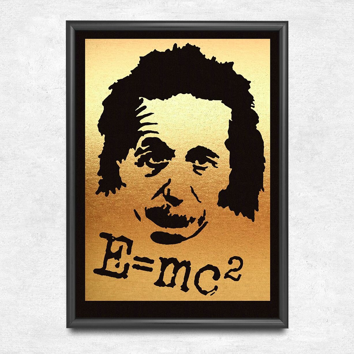 Постер Альберт Эйнштейн / плакат Albert Einstein Декор квартиры, дома, офиса, комнаты