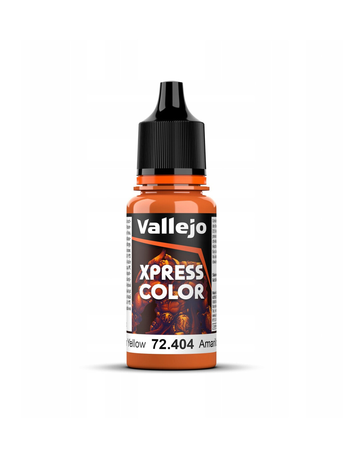 Краска акриловая Vallejo серии Xpress Color - Nuclear Yellow 72404, 18 мл