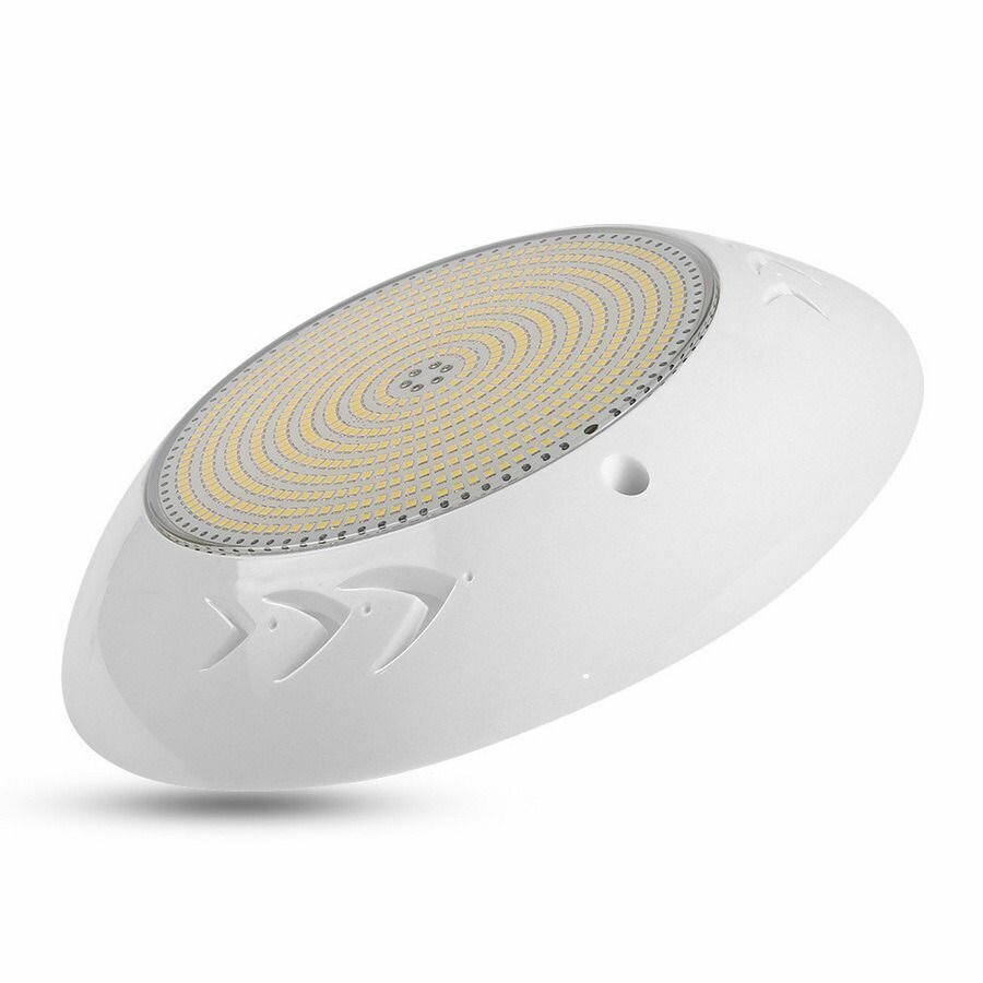 Подводный светодиодный прожектор Huaxia 260 RGB для бассейна с пультом ДУ, 18 Вт, 12 В, 1620 Лм, ABS-пластик и нержавеющая сталь AISI-316L, 12 программ освещения