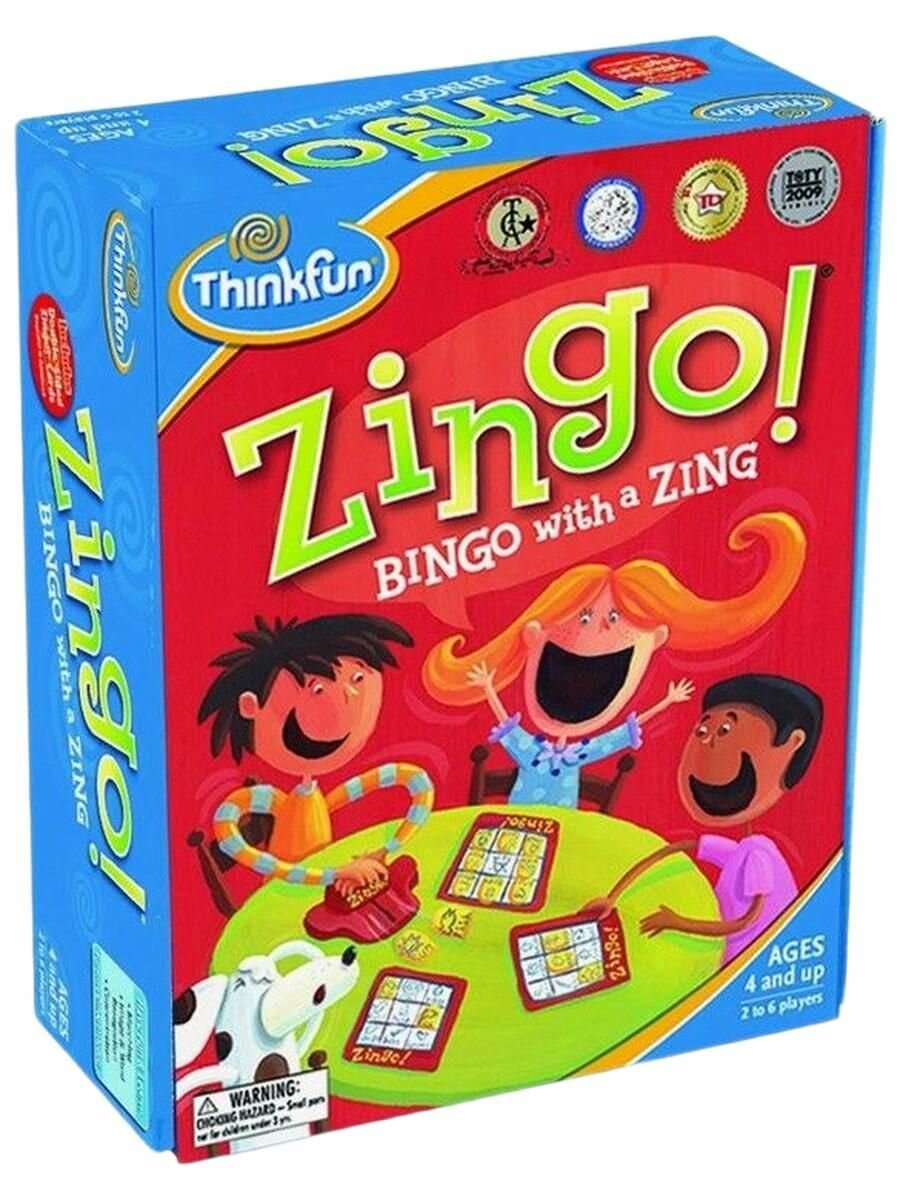 ThinkFun Zingo Bingo Award Winning Preschool Game настольные игры