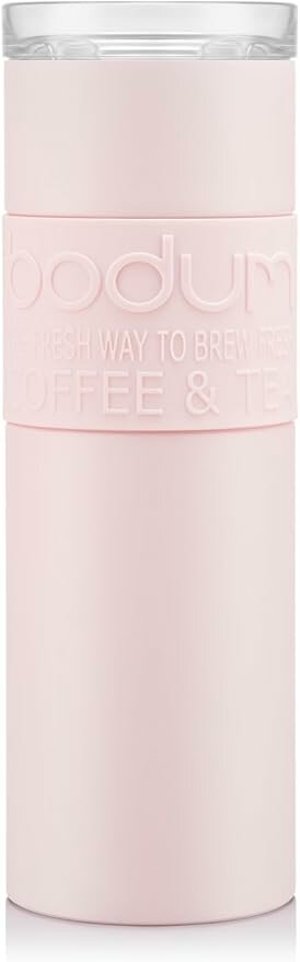 Дорожная термокружка Bodum 12498-01-10 Travel Mug, 0.6л, цвет розовый