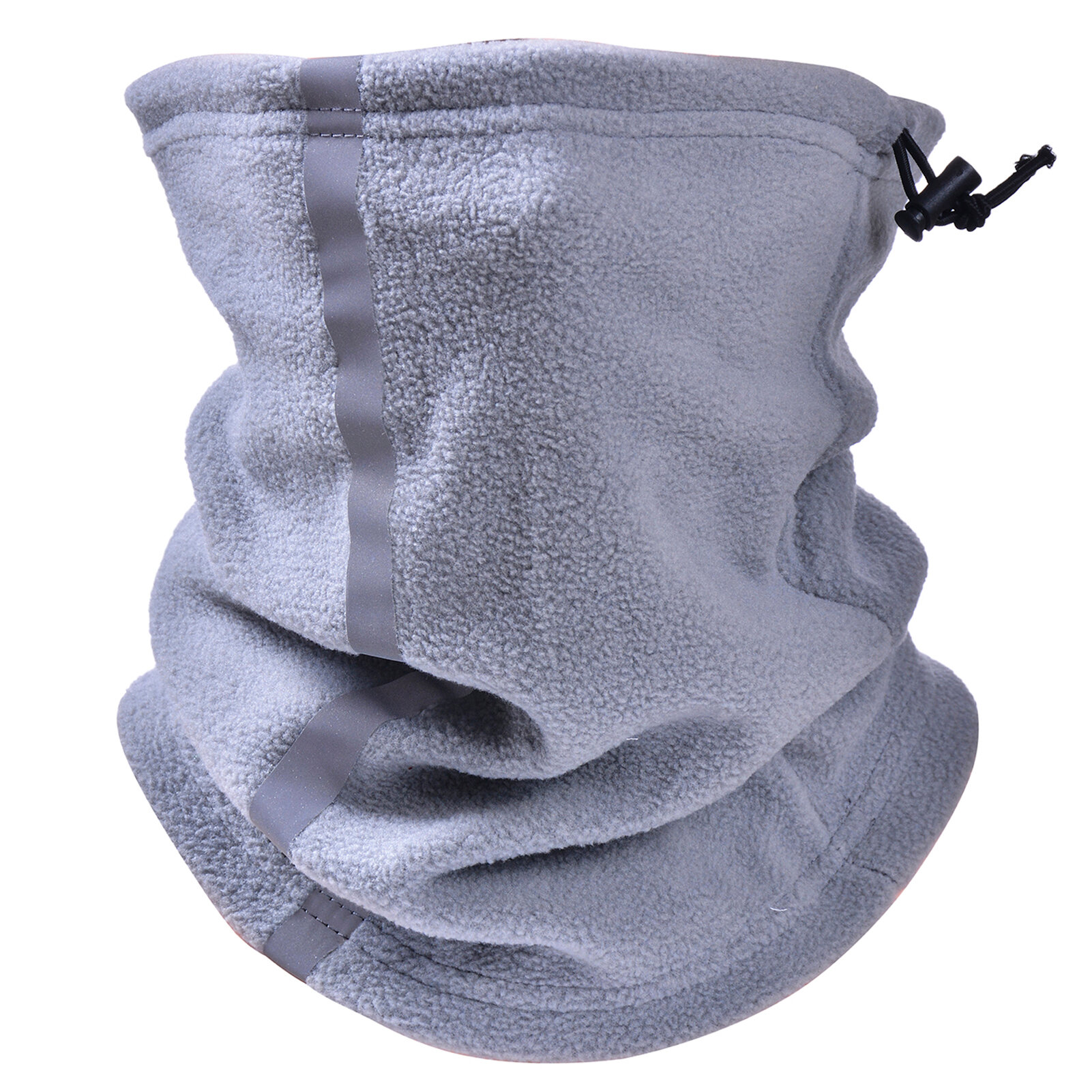 Гибкий воротник-флис для утепления с рефлексивной защитой лица балаклава зимний утепляющий для мужчины и женщины горные лыжи велосипед бег, Черный Синий Зеленый Светло-серый Темно-серый Бежевый Оранжевый, 25*30см, 45г, 1шт