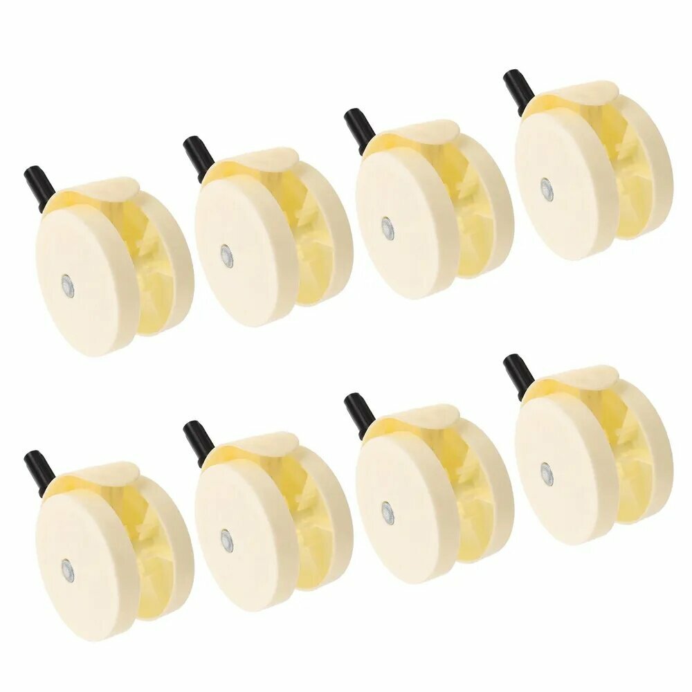 Коляски, 8 Колес, Из Пластика, Для Замены с Тихим Движением