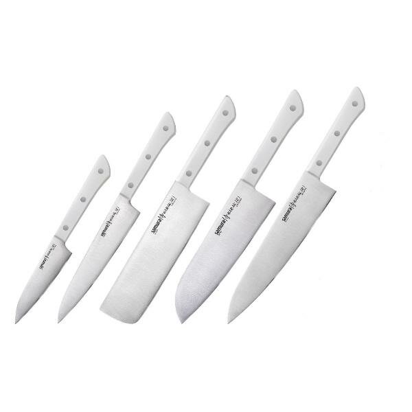 Набор ножей SAMURA Harakiri SHR-0250W/K