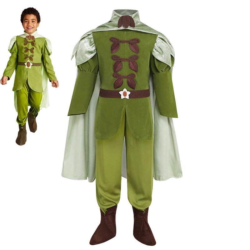 2024, косплей для мальчиков на Хэллоуин, костюм Питера Пэна, Рождество, детский день рождения, очаровательные наряды, детский комплект одежды