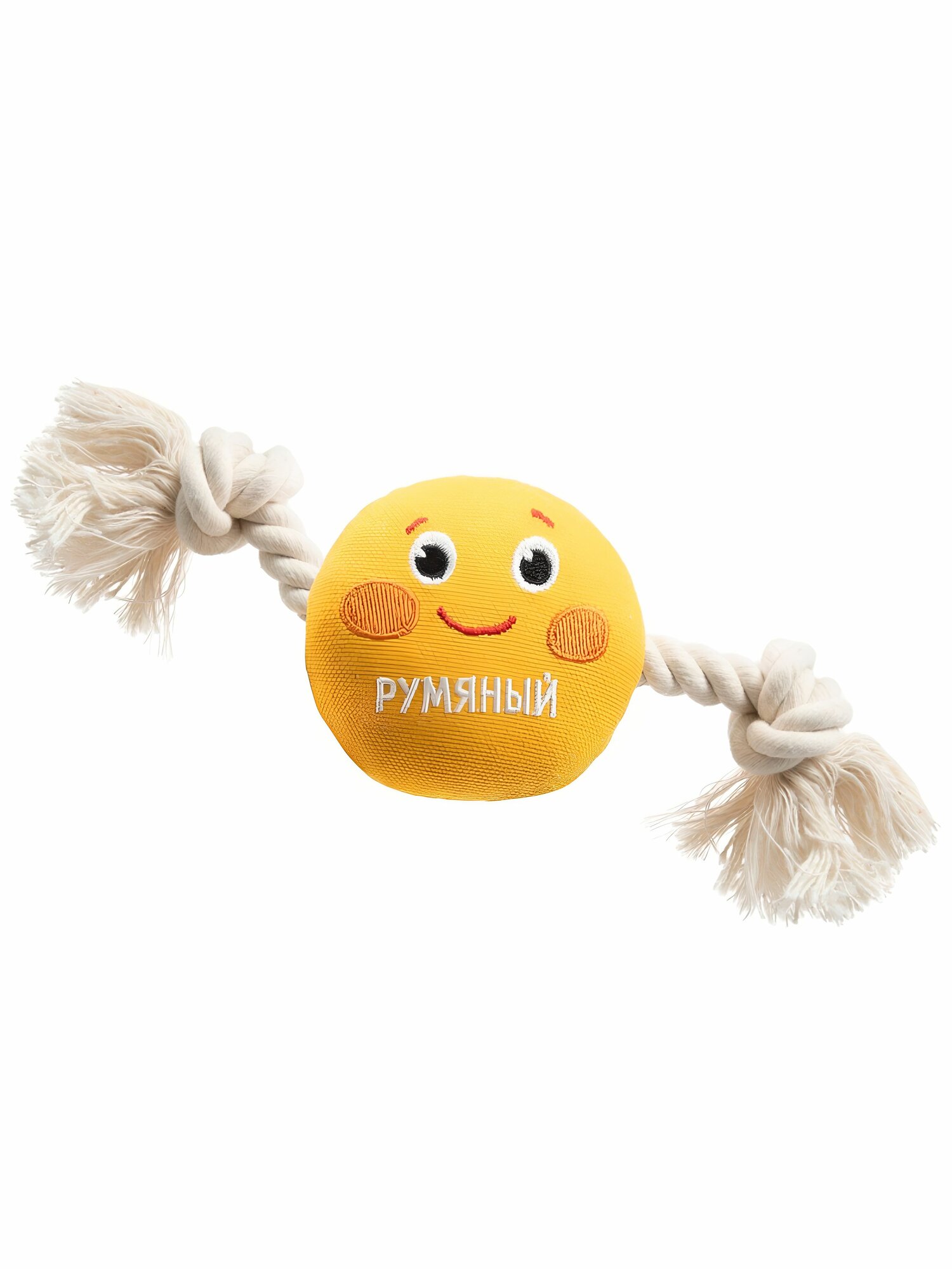 Игрушка для собак мягкая Triol "Румяный колобок", 85мм/250мм, 12141251